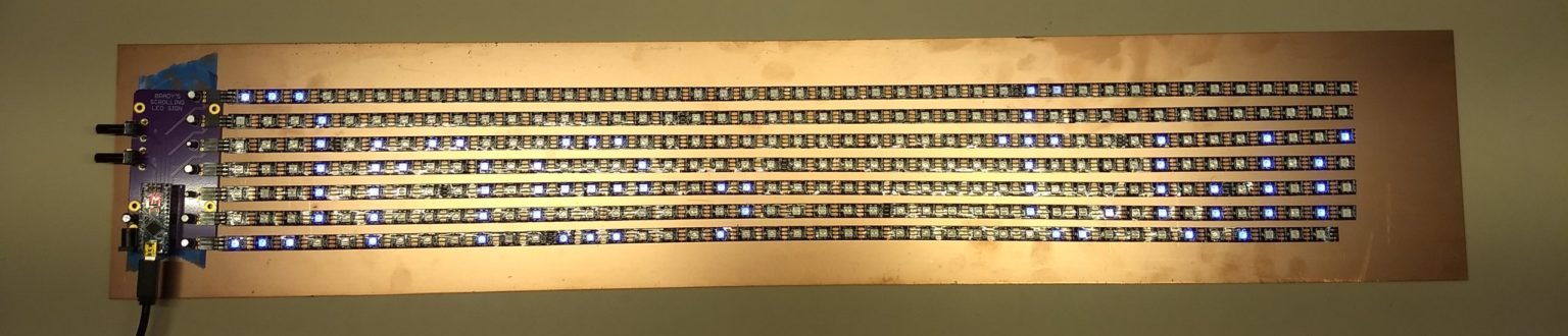 Brady's Scrolling LED Sign - Dale Wheat . com